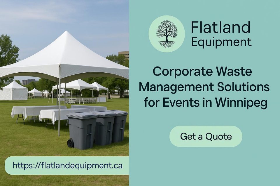 Corporate Waste Management Solutions for Events in Winnipeg